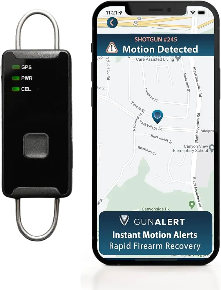 Gps tracker para armas de fuego - Security GPS