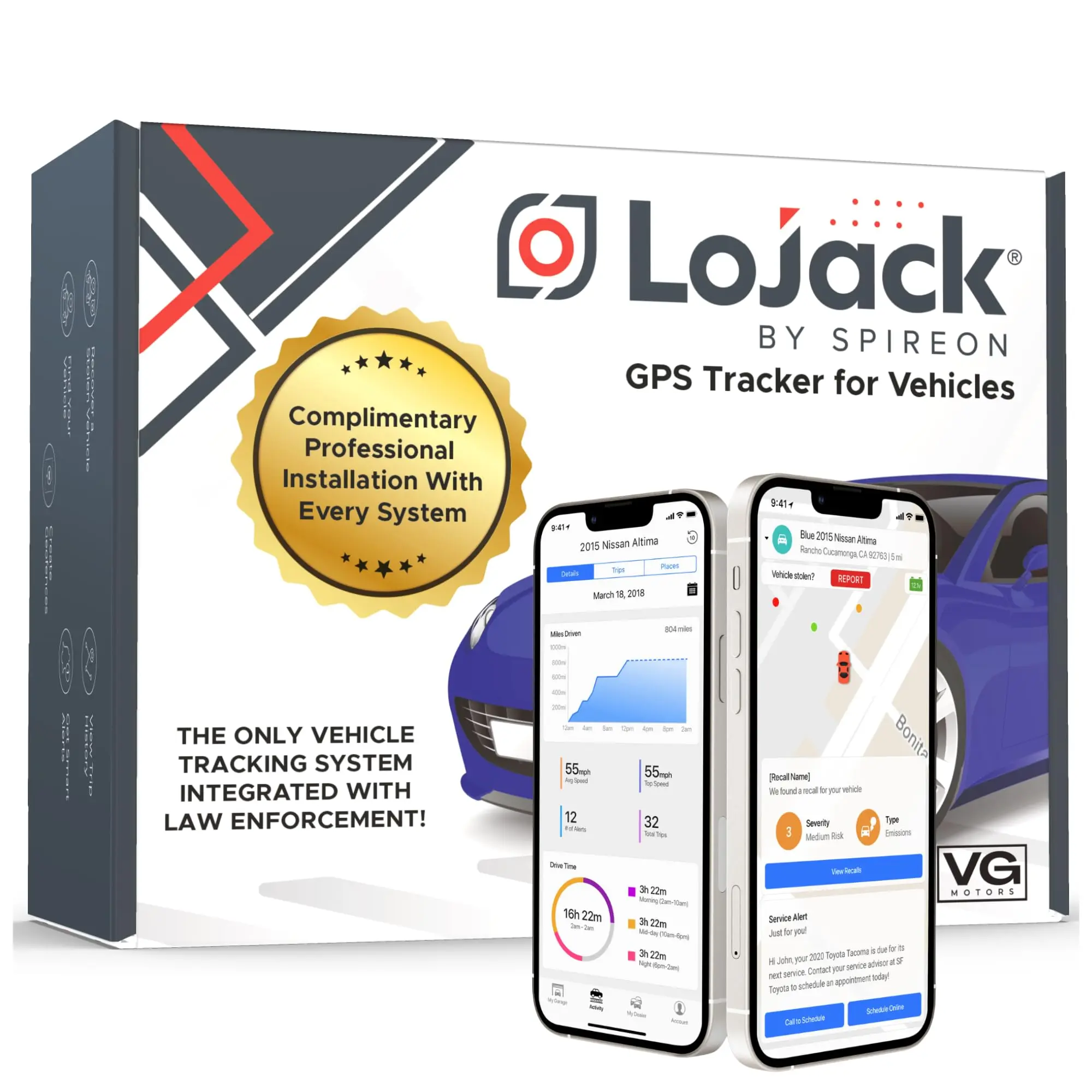 Actualización de gps lojack para una mejor seguridad y localización ...