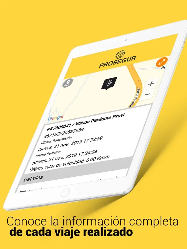 Plataforma prosegur gps: tu información - Security GPS